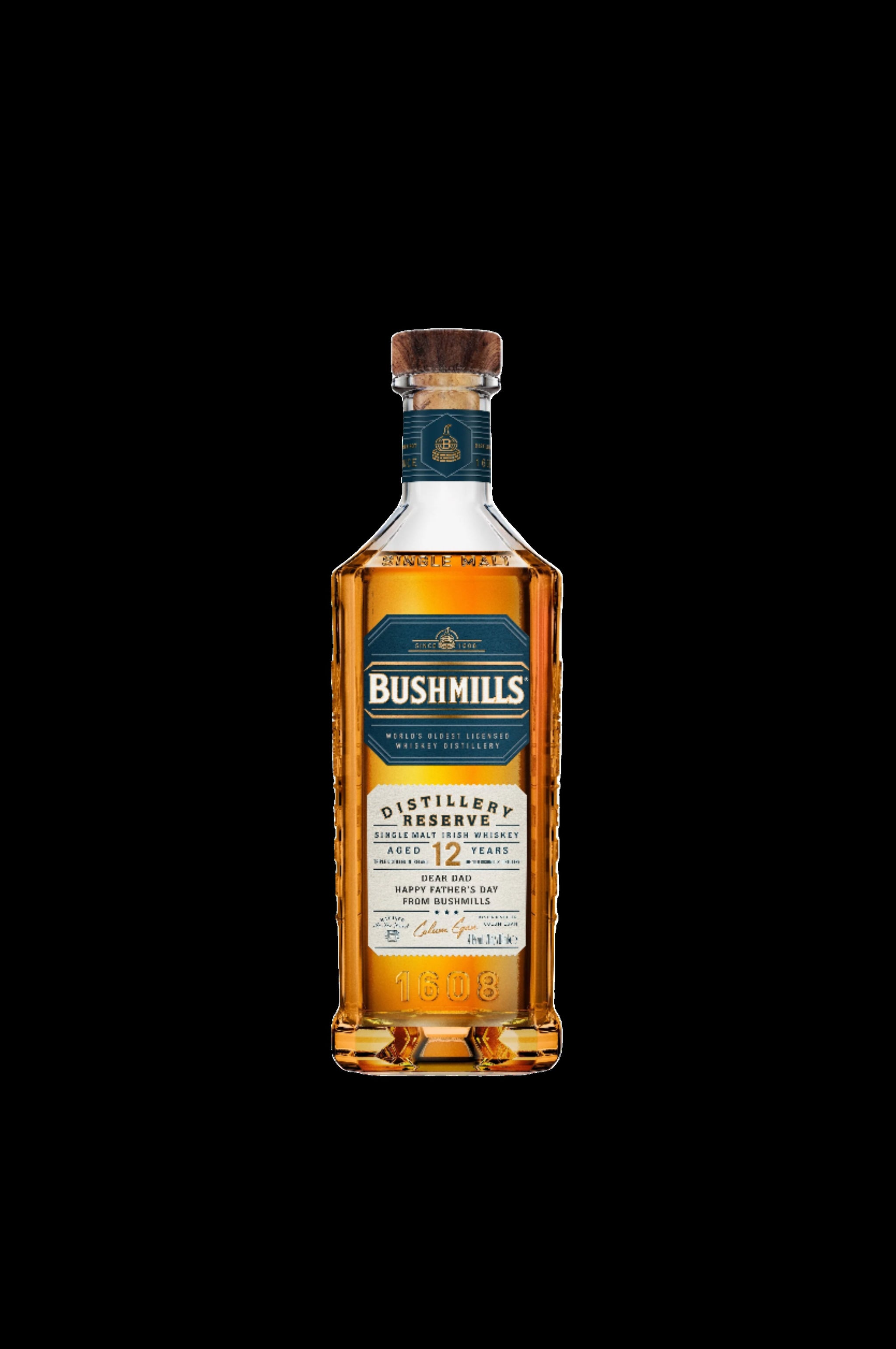 12 Year Old Distillery Reserve (Personalised Label) – Bushmills ...